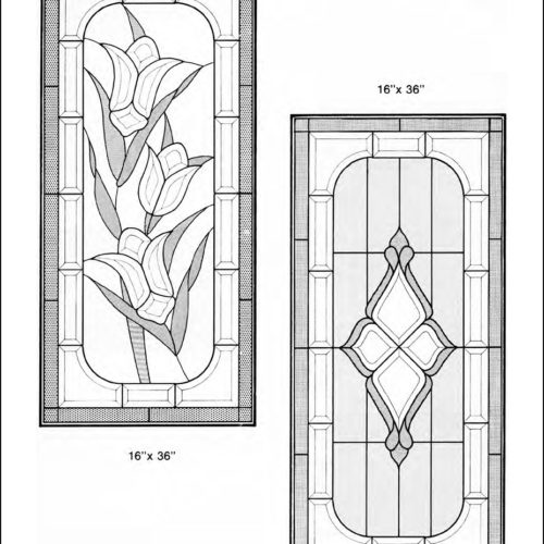 Bevel Window Designs - Wardell Publications | Art Glass Books, eBooks ...